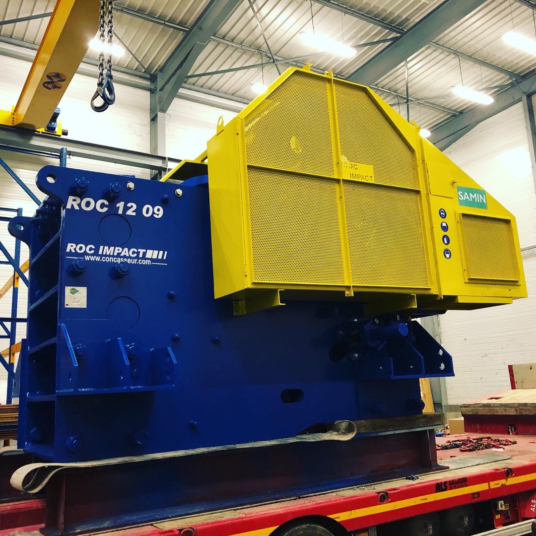 Montage et mise en service d’un concasseur à mâchoire ROC 1209. - ROC ...